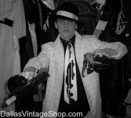 1920s Gangster Al Capone Costume, Prohibition Era Gangsters, St ...