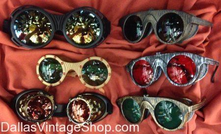 Steampunk Goggles & Glasses, Quirky Side Blinder Eyeglasses & Goggles ...