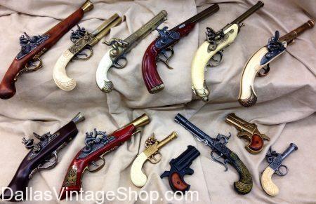 Steampunk Flintlock Weapons, Old Timey Flintlock Pistols, Replica ...