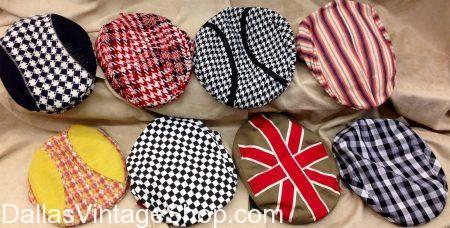 Vintage British Sports Car Racer Cabby Hats, British Flag Sporty ...