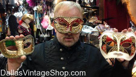 MASCULINE MASQUERADE MASKS: Handsome, Detailed, Manly