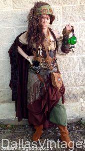 Romani Mystical Gypsy Shaman Attire & Traveling Caravan Gypsy Attire