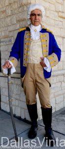GEORGE WASHINGTON Blue Uniform Outfit, Patriot George Washington Uniform