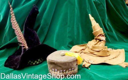 Harry Potter Character Hats; Prof McGonagall, Albus Dumbledore