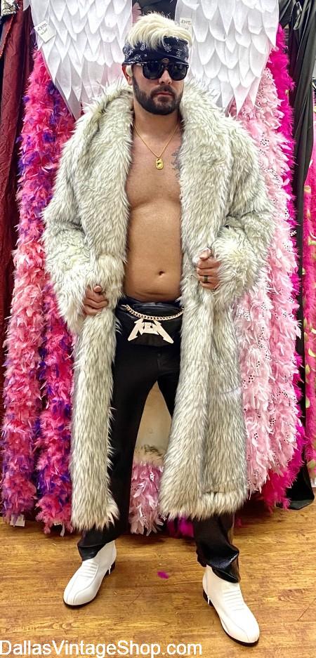 Men's Vintage Fur Coats: Mob Bosses, Celebrities, Pimps, Luxury
