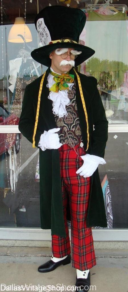 Classic Mad Hatter Costume, Vintage & Cartoon Mad Hatter Attire